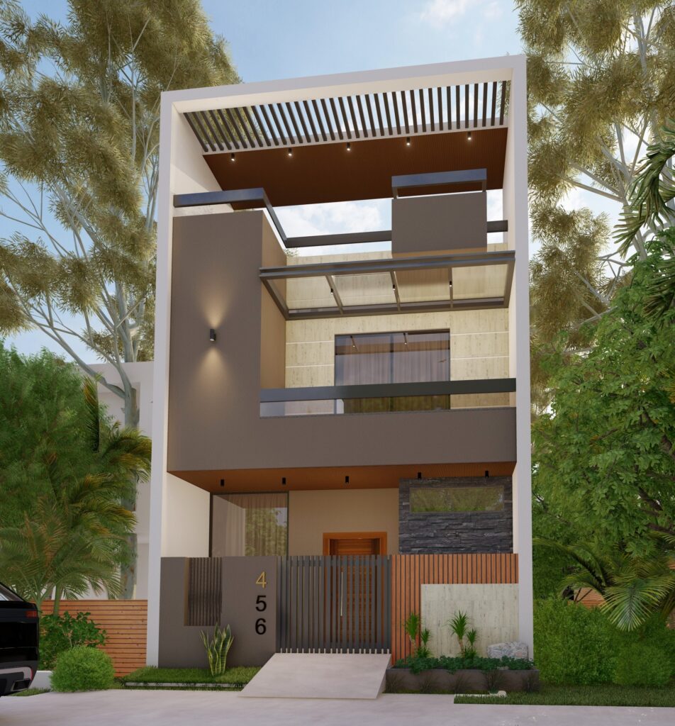 20x40 East Face Front Elevation Home Design | 800 sqft. Elevation design