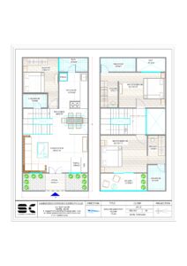 20x40 East Face Front Elevation Home Design 800 Sqft Elevation Design