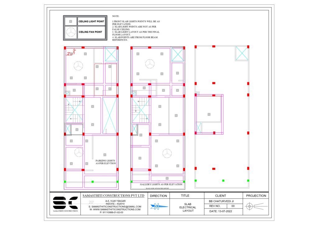 20x50 Villa Elevation Design | 1000 sq.ft. 2-Story Building Design