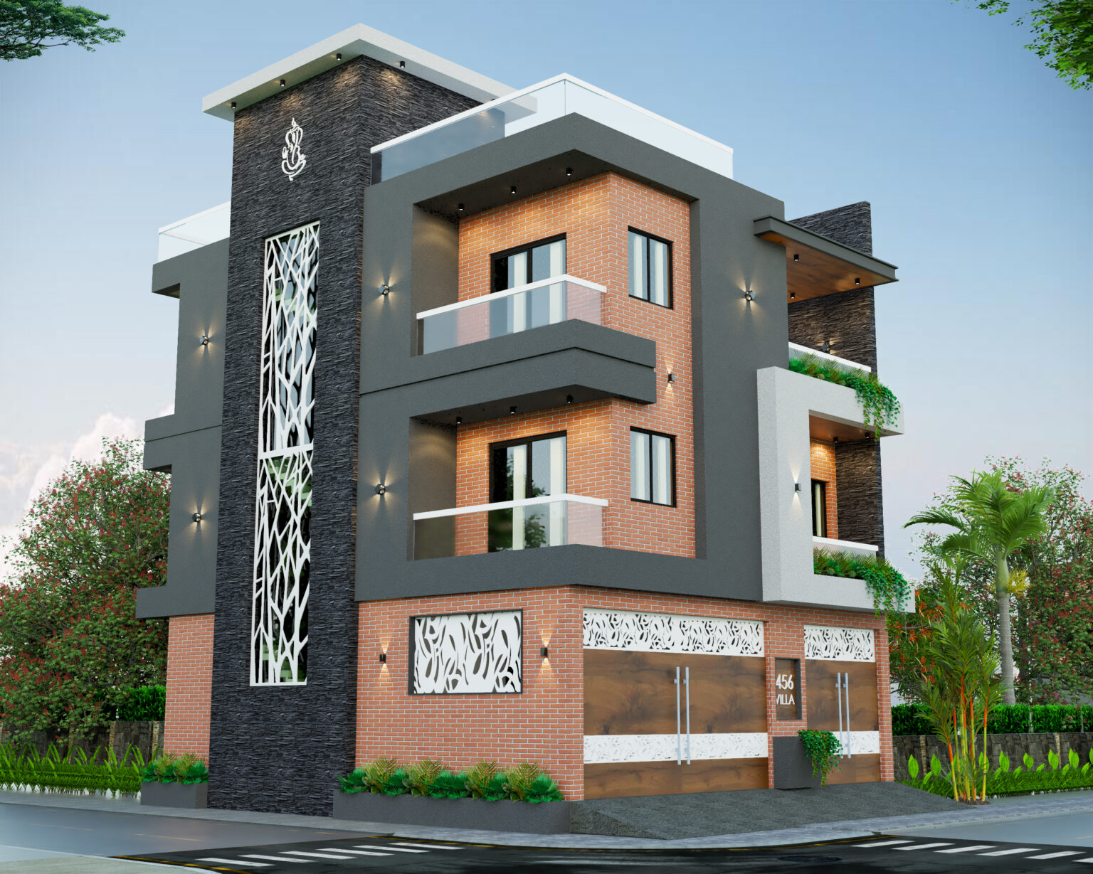 Explore Our Modern Floor House Plan for 30x35 sq. ft.