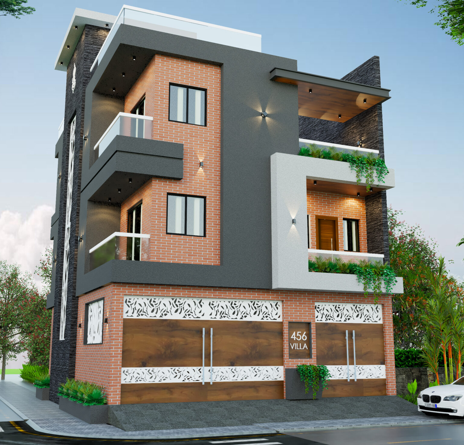 Explore Our Modern Floor House Plan for 30x35 sq. ft.