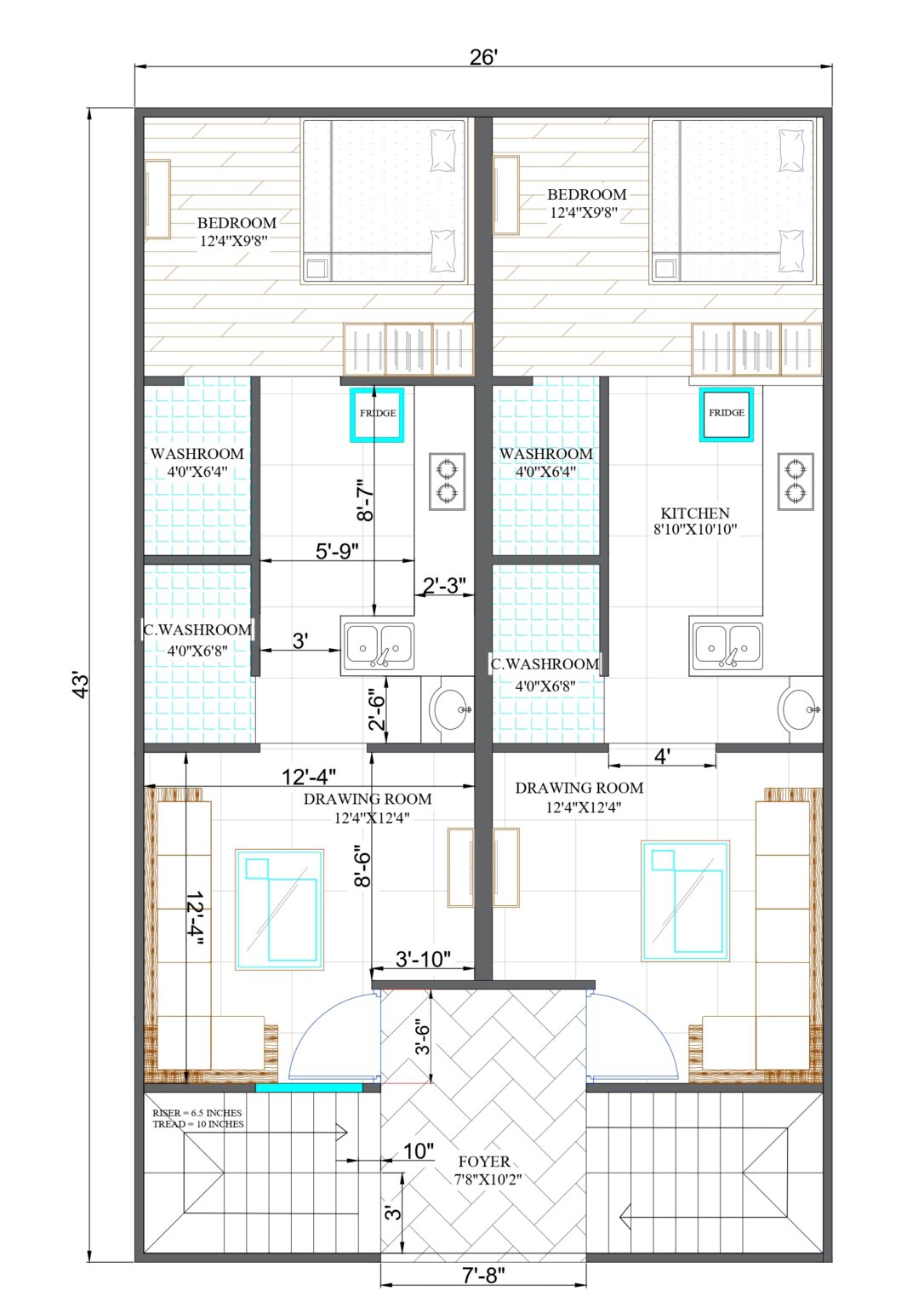 Explore our Single House Floor Plan!!